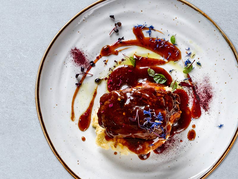 Beef demi-glace sauce